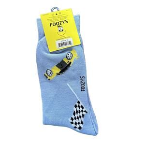 Foozys | Underwear & Socks | Nwt Foozys Blue Checkered Flag Race Car ...
